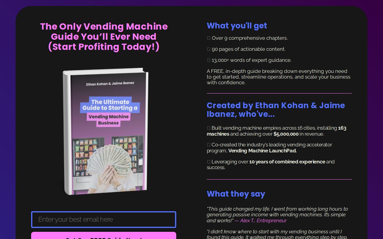 The Only Vending Machine Guide You’ll Ever Need